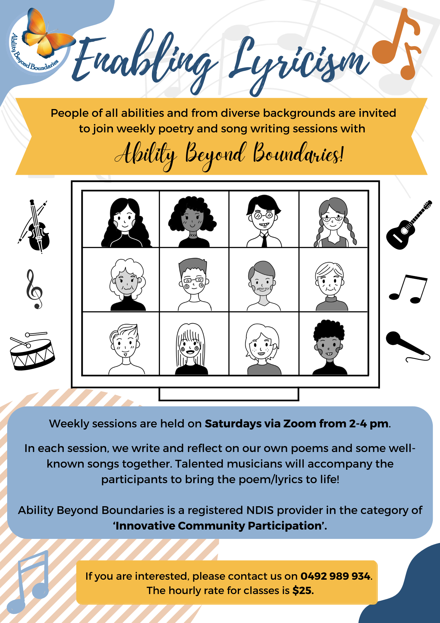 Enabling Lyricism – Ability Beyond Boundaries